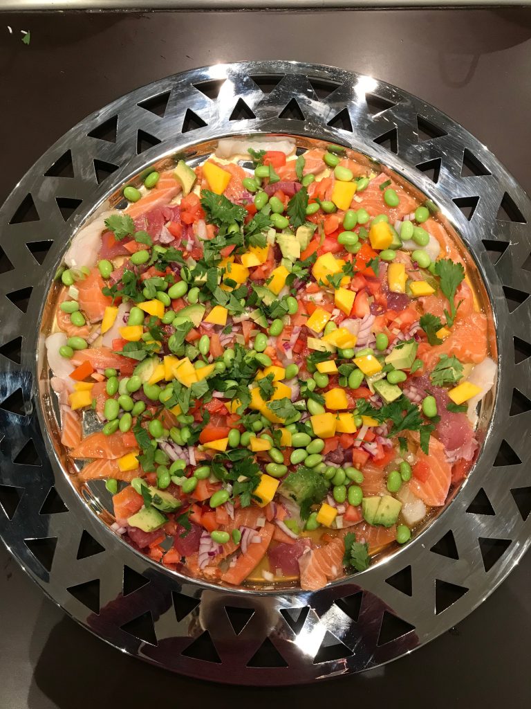 Peruvian Salmon Ceviche