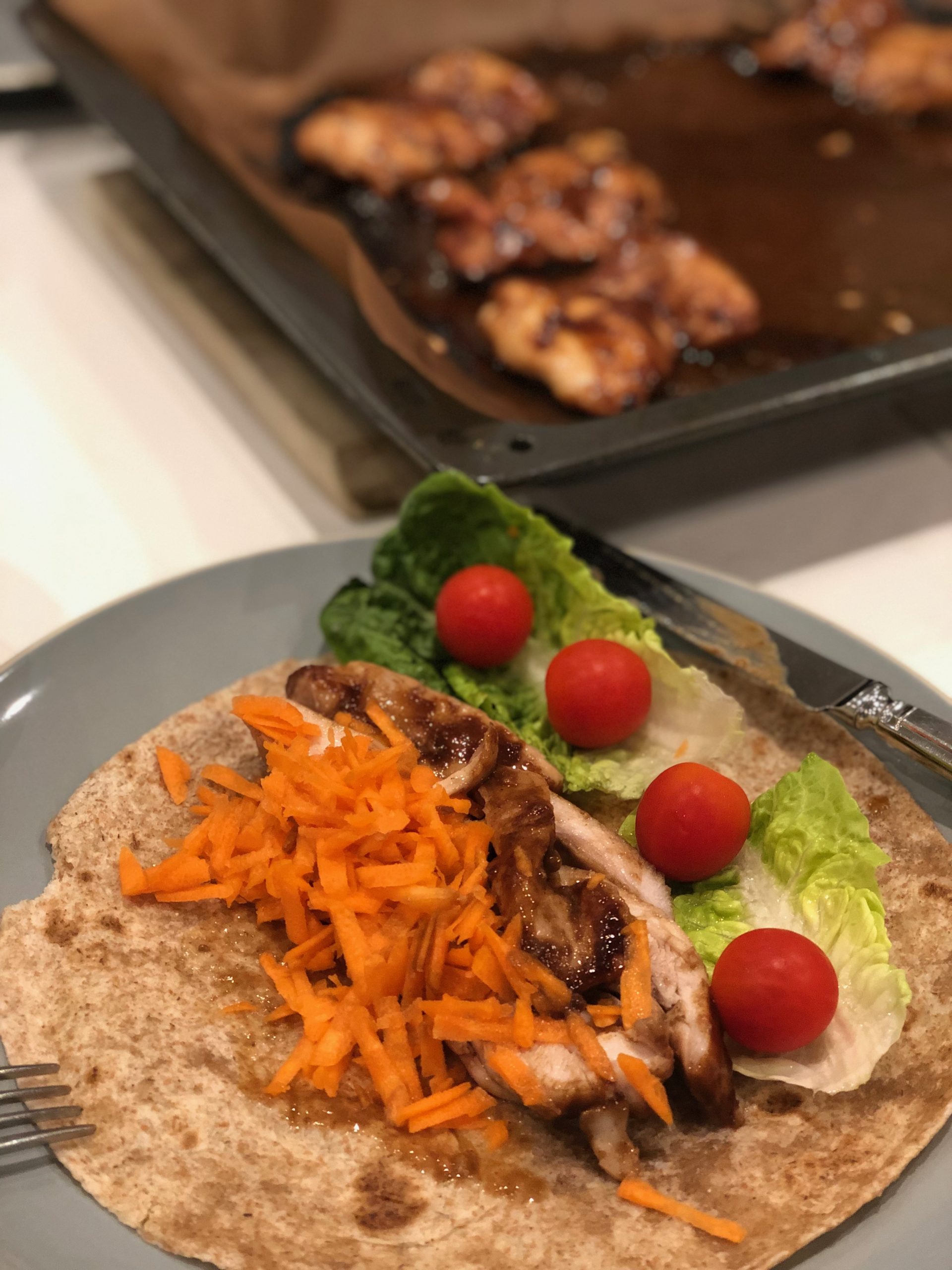 Ellie’s Chinese Chicken Wraps